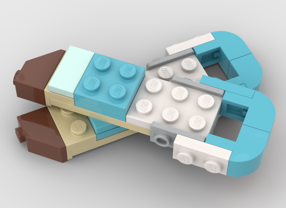 LEGO MOC 31128 Scissors by Rovel | Rebrickable - Build with LEGO