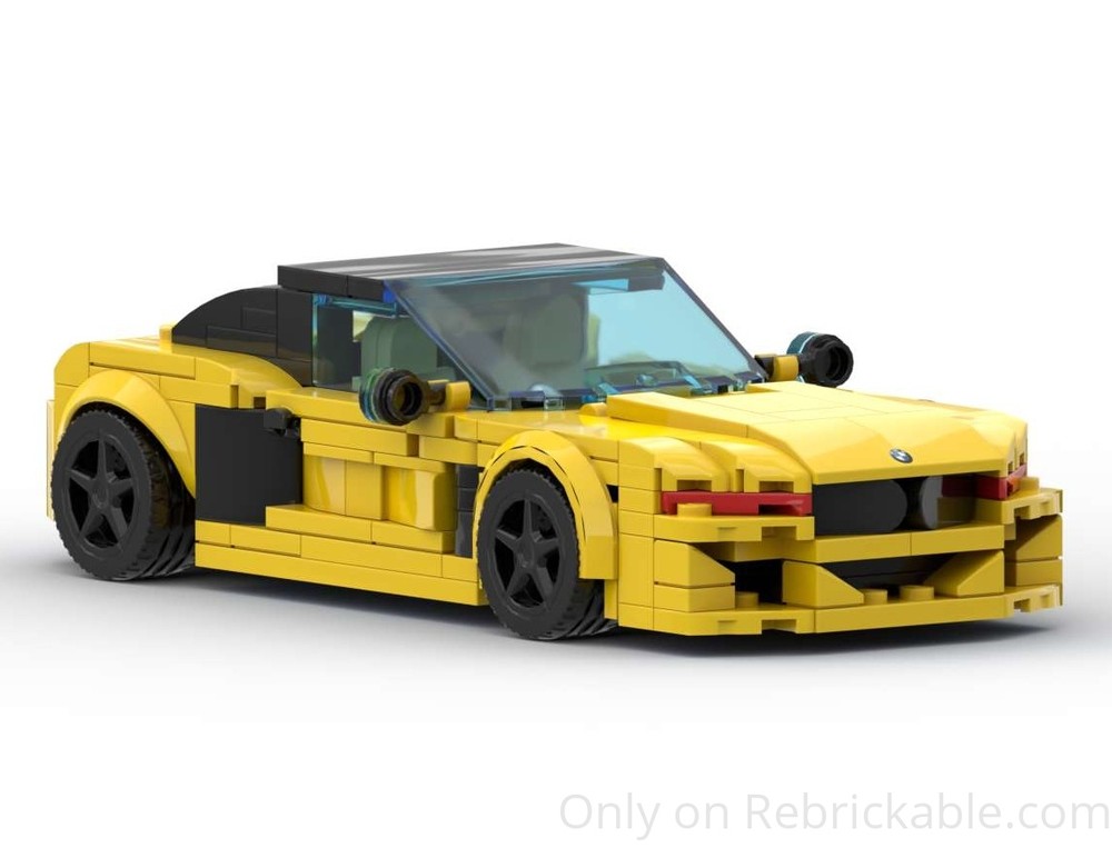 LEGO MOC BMW Z4 G29 serie M - Yellow by MarkMOC71 | Rebrickable - Build ...