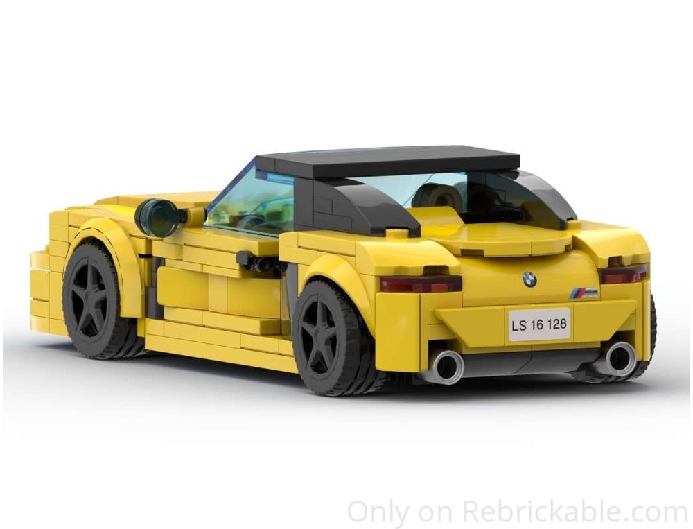 LEGO MOC BMW Z4 G29 serie M - Yellow by MarkMOC71 | Rebrickable - Build ...