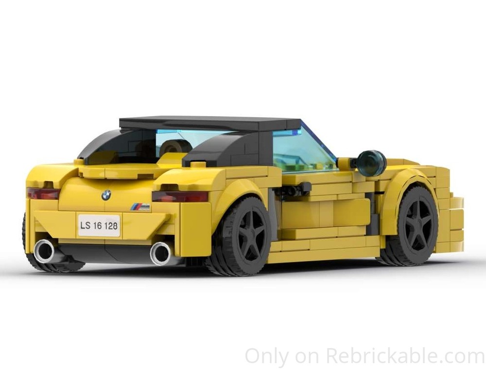 LEGO MOC BMW Z4 G29 serie M - Yellow by MarkMOC71 | Rebrickable - Build ...