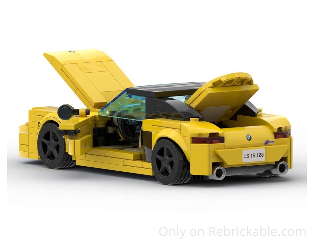 LEGO MOC BMW Z4 G29 serie M - Yellow by MarkMOC71 | Rebrickable - Build ...
