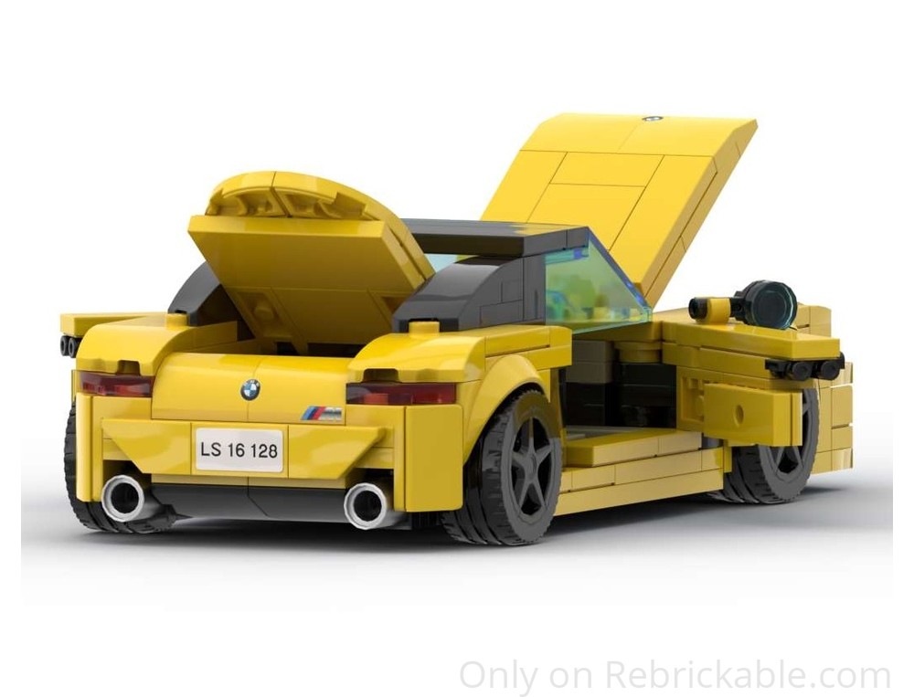 LEGO MOC BMW Z4 G29 serie M - Yellow by MarkMOC71 | Rebrickable - Build ...