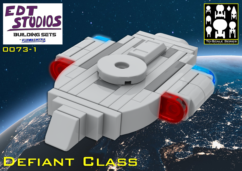 LEGO MOC-223122 Defiant Class by D10MegasXLR | Rebrickable - Build with ...