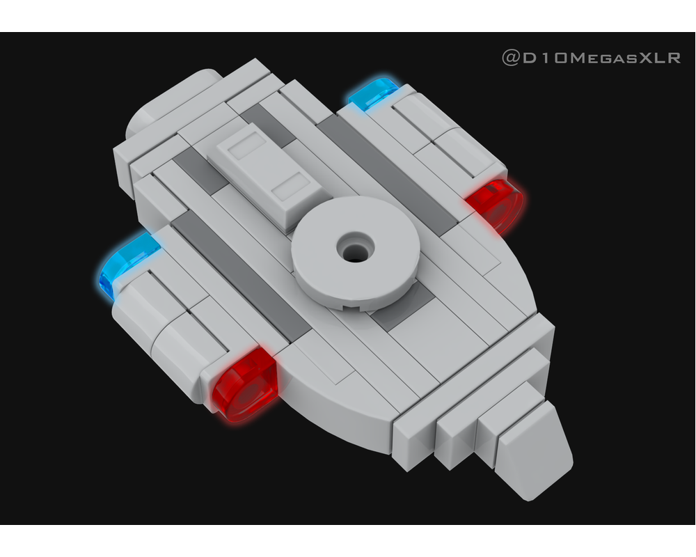 LEGO MOC Defiant Class by D10MegasXLR | Rebrickable - Build with LEGO