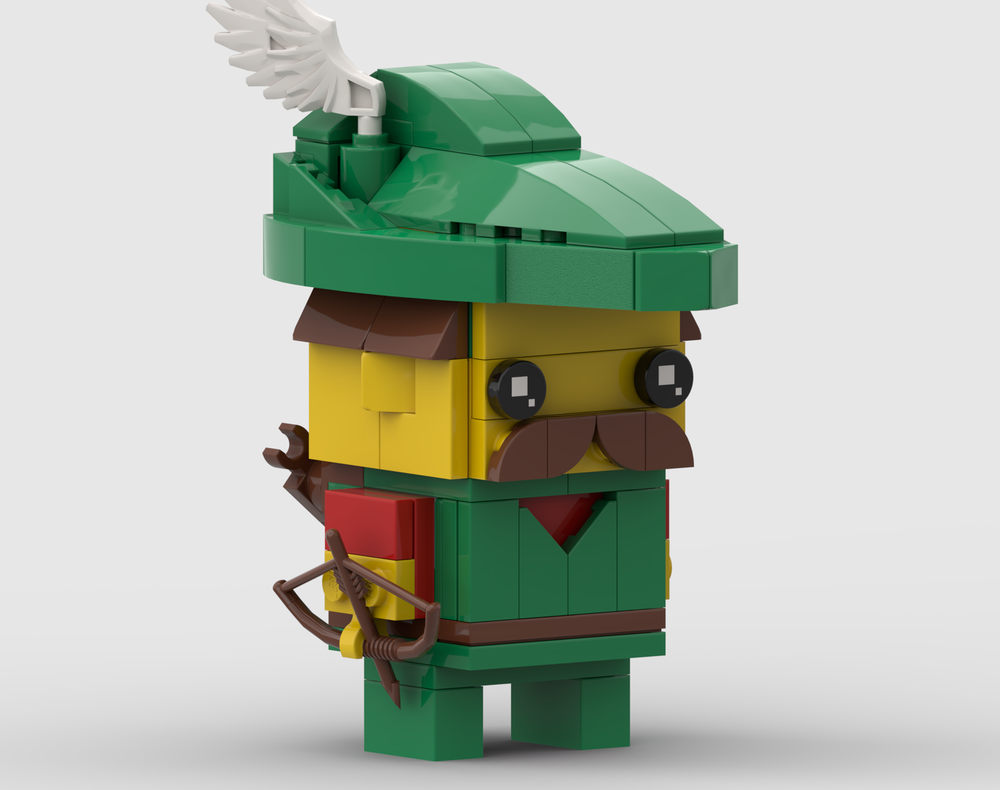 LEGO MOC Forestmen BrickHeadz by thrul | Rebrickable - Build with LEGO