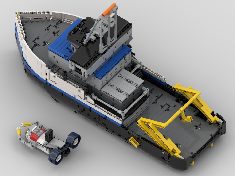 LEGO MOC Research Vessel (45826) by ConstructionsByDonat | Rebrickable ...