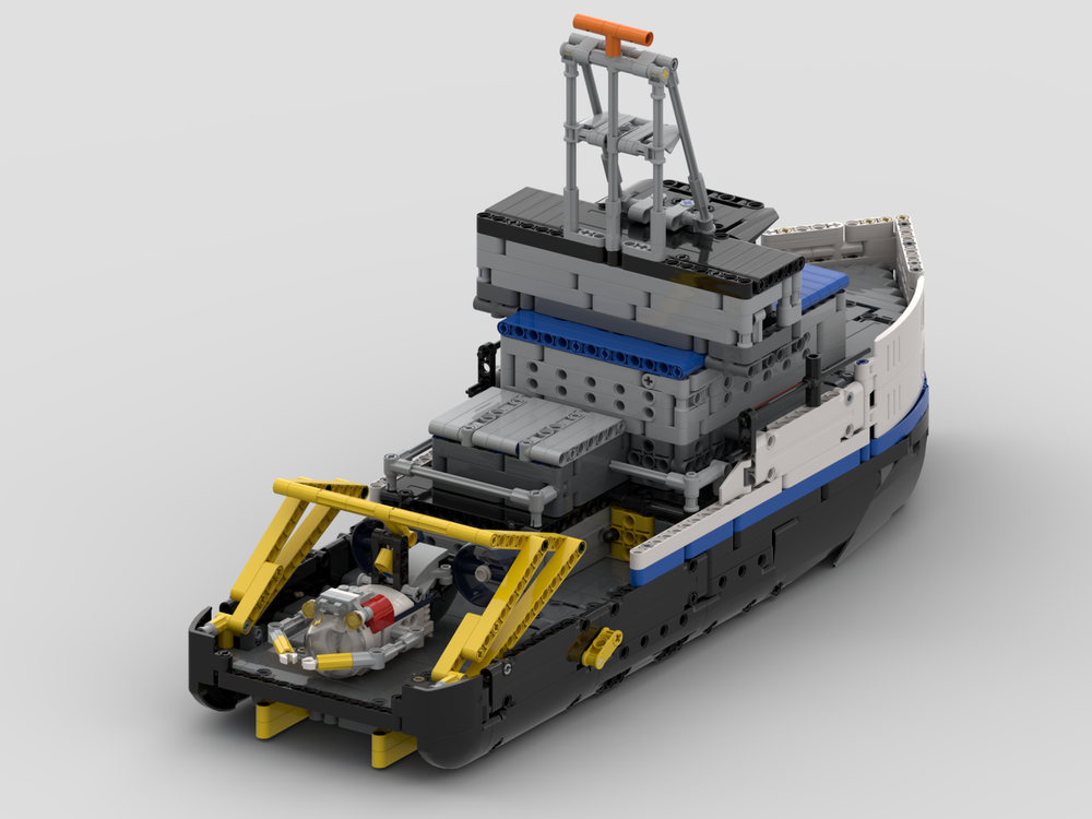 LEGO MOC Research Vessel (45826) by ConstructionsByDonat | Rebrickable ...