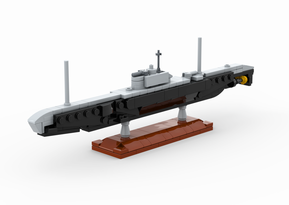 LEGO MOC Greek Submarine Papanikolis (Y-2) by The Bobby Brix Channel ...