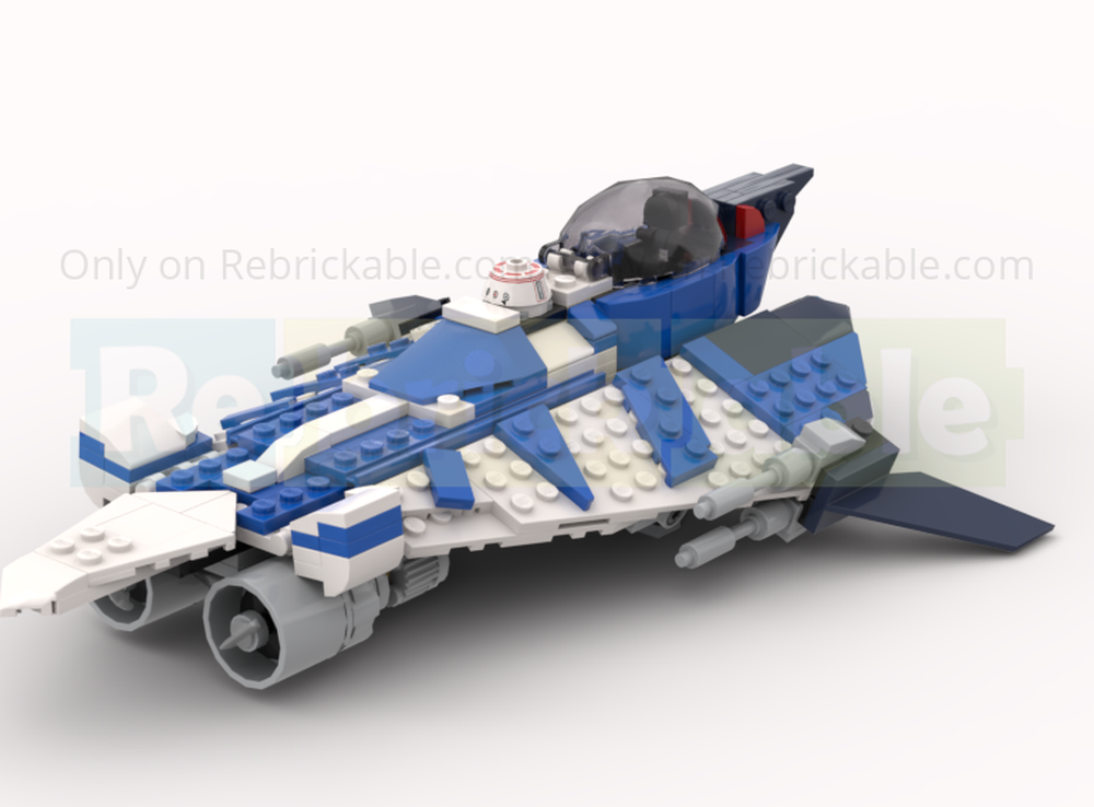 LEGO MOC Azure Angel by mattysbrix | Rebrickable - Build with LEGO
