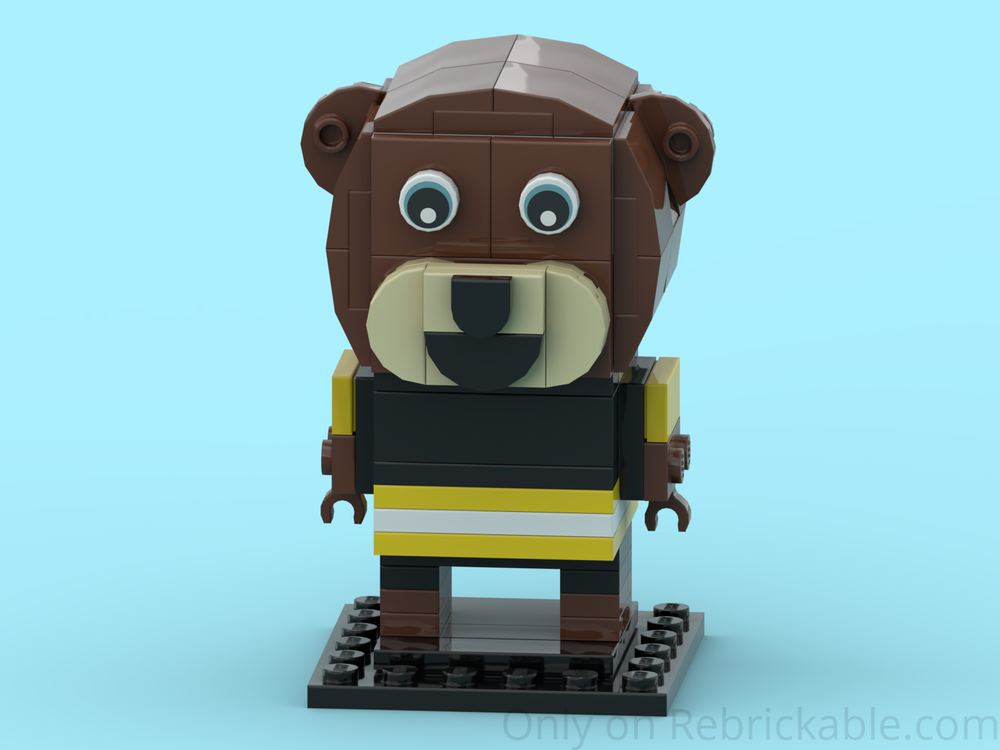 LEGO MOC-223156 Brickheadz Blades the Bruin Mascot by aa_lego_creations ...