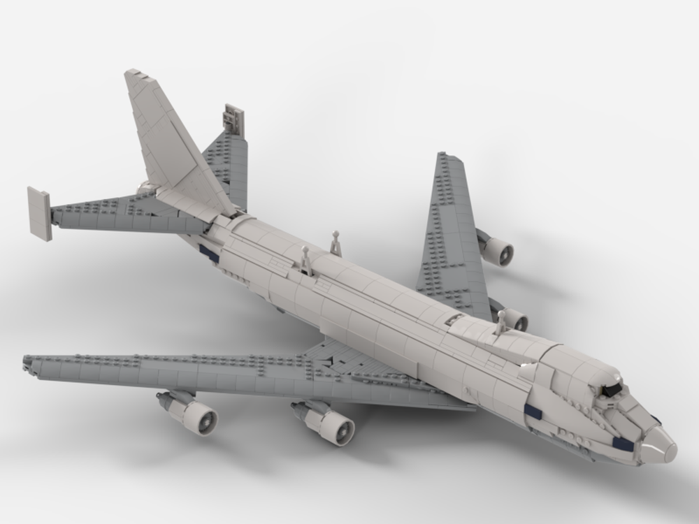LEGO MOC 10360 Boeing 747 SCA horizontal stabiliser mod by ryangc ...