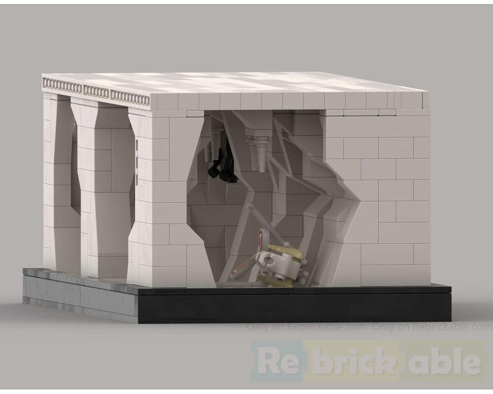 LEGO MOC Hoth Wampa Cave by BrickClones | Rebrickable - Build with LEGO