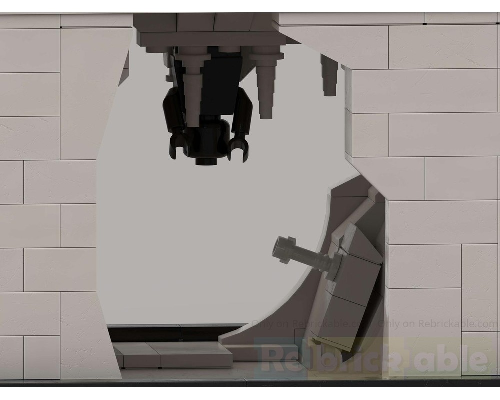 LEGO MOC Hoth Wampa Cave by BrickClones | Rebrickable - Build with LEGO