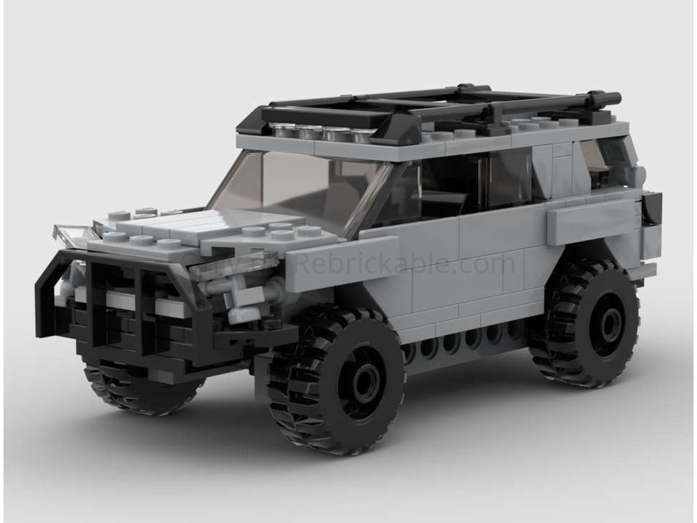 LEGO MOC 5th gen 4runner (7-wide) by Turbo8702 | Rebrickable - Build ...