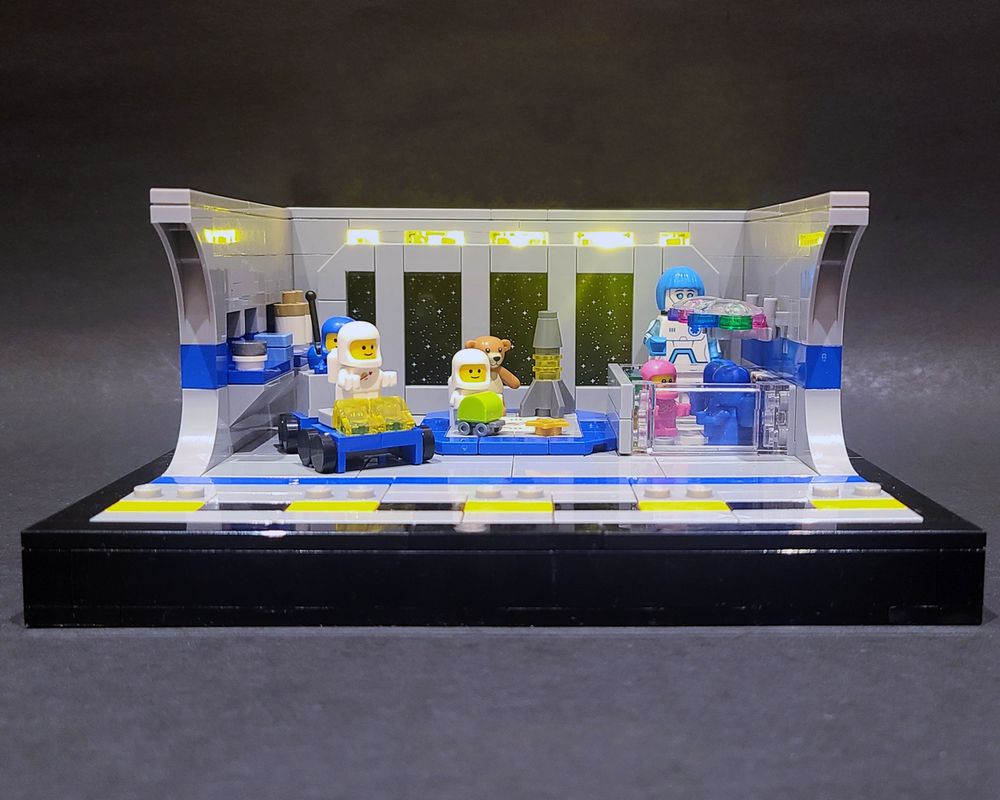 LEGO MOC Classic Space Nursery Display by Rossco311 | Rebrickable ...