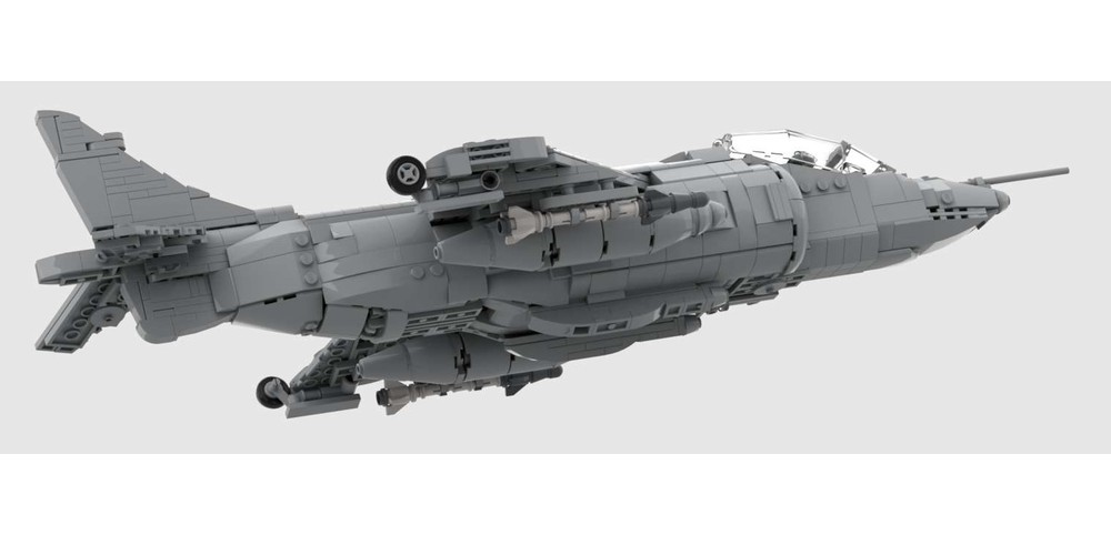 LEGO MOC Sea Harrier FRS1 by paulc1t0 | Rebrickable - Build with LEGO