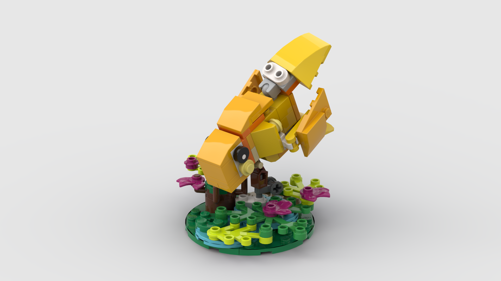 LEGO MOC 31136 Goldfish by BrickLeaf | Rebrickable - Build with LEGO