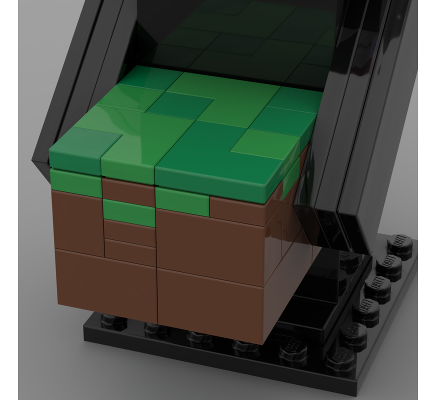 LEGO MOC Enderman MC by SatFair | Rebrickable - Build with LEGO