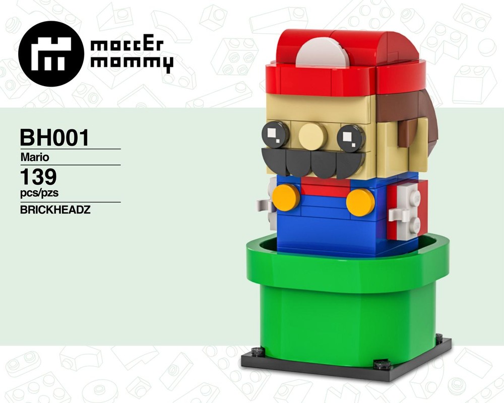 LEGO MOC-223219 Mario - Super Mario 64 - Brickheadz by moccermommy ...