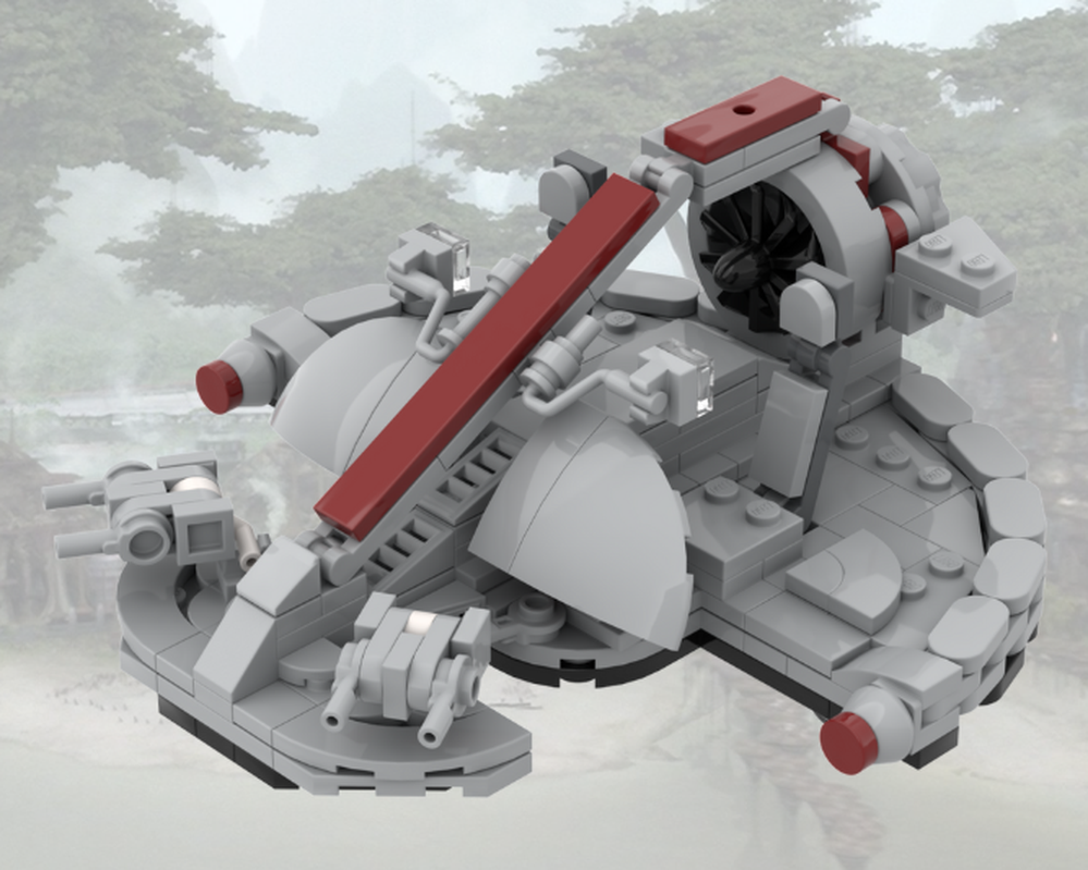 LEGO MOC Swamp Speeder Minifigure Scale - Revenge Of The Sith by ...