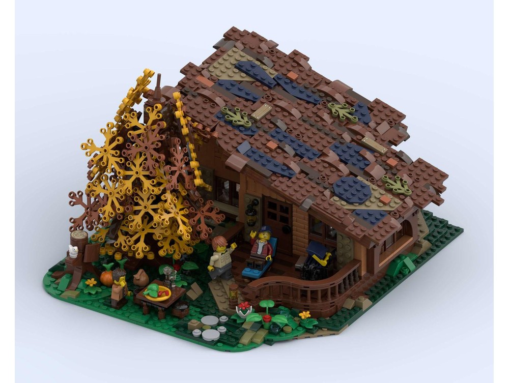 LEGO MOC The Spruce House by Mike_the_Brickanic | Rebrickable - Build ...