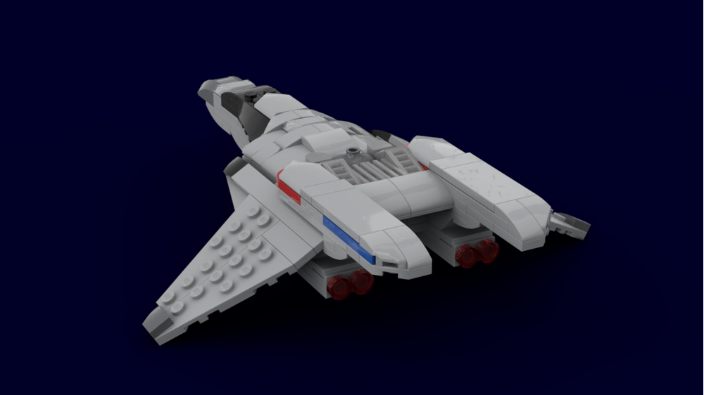 LEGO MOC Gryphon Heavy Fighter by AbvAvrgUndrAchvr | Rebrickable ...