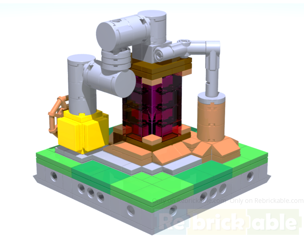 LEGO MOC Clash Of Clans Modular Elixir Collector by fightingbanana10 ...
