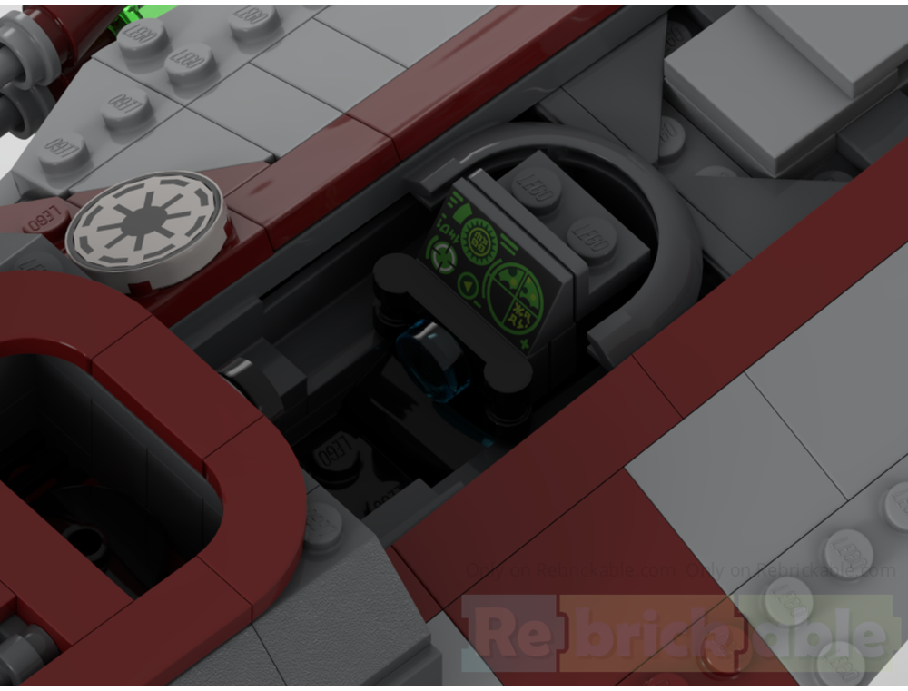 LEGO MOC-223258 Alpha-3 Nimbus-Class V-Wing Starfighter: Galactic ...