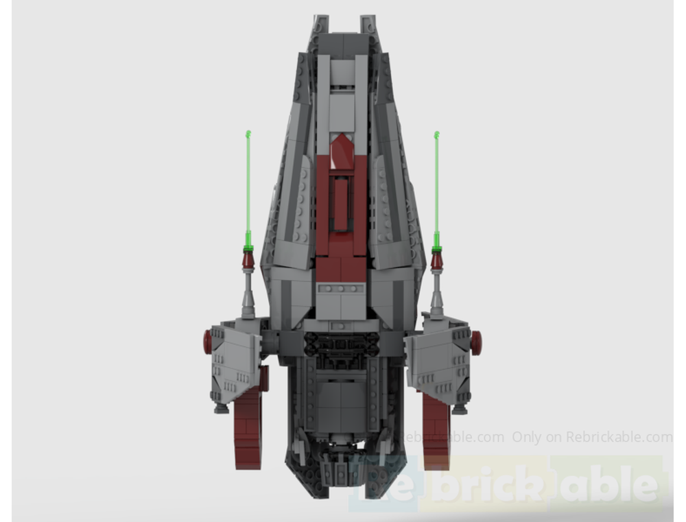 LEGO MOC-223258 Alpha-3 Nimbus-Class V-Wing Starfighter: Galactic ...