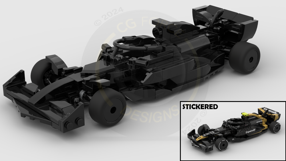LEGO MOC F1 APX GP by CGForceDesigns | Rebrickable - Build with LEGO