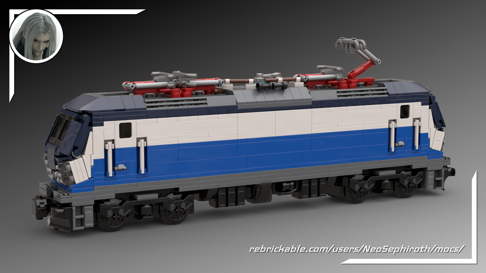 LEGO MOC ČD Siemens Vectron by NeoSephiroth | Rebrickable - Build with LEGO