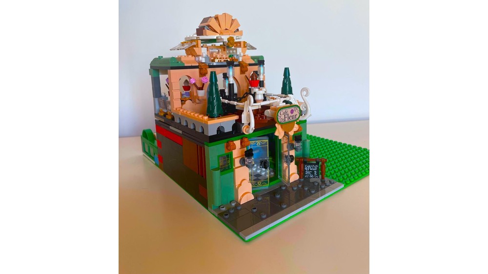 LEGO MOC French Cafe - Modular with Extendable roof | 10362 Alternative ...