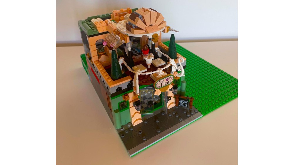 LEGO MOC French Cafe - Modular with Extendable roof | 10362 Alternative ...