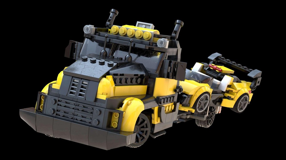 LEGO MOC Recovery truck with project car (76924) by Brickliantic ...