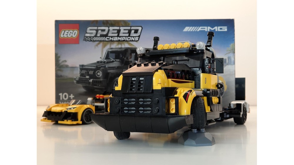 LEGO MOC-223289 Recovery truck with project car (76924) by Brickliantic ...