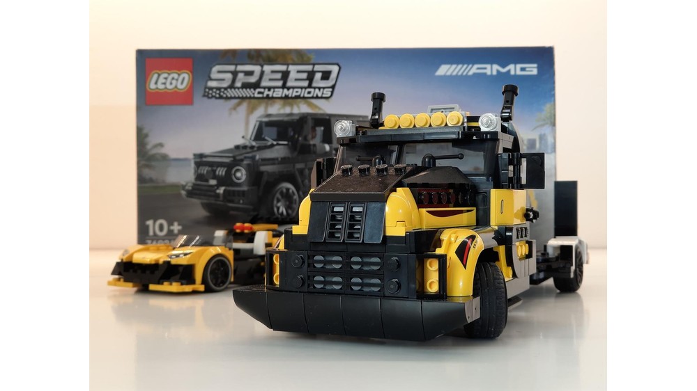 LEGO MOC Recovery truck with project car (76924) by Brickliantic ...