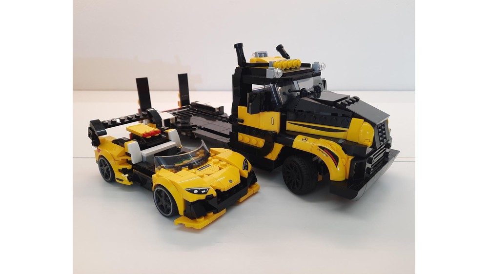 LEGO MOC-223289 Recovery truck with project car (76924) by Brickliantic ...