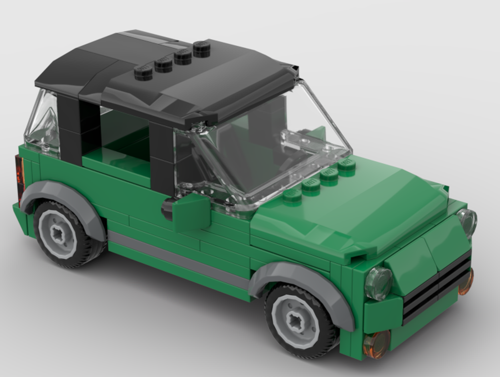 LEGO MOC-223296 Mini Cooper by -JimyBricks- | Rebrickable - Build with LEGO