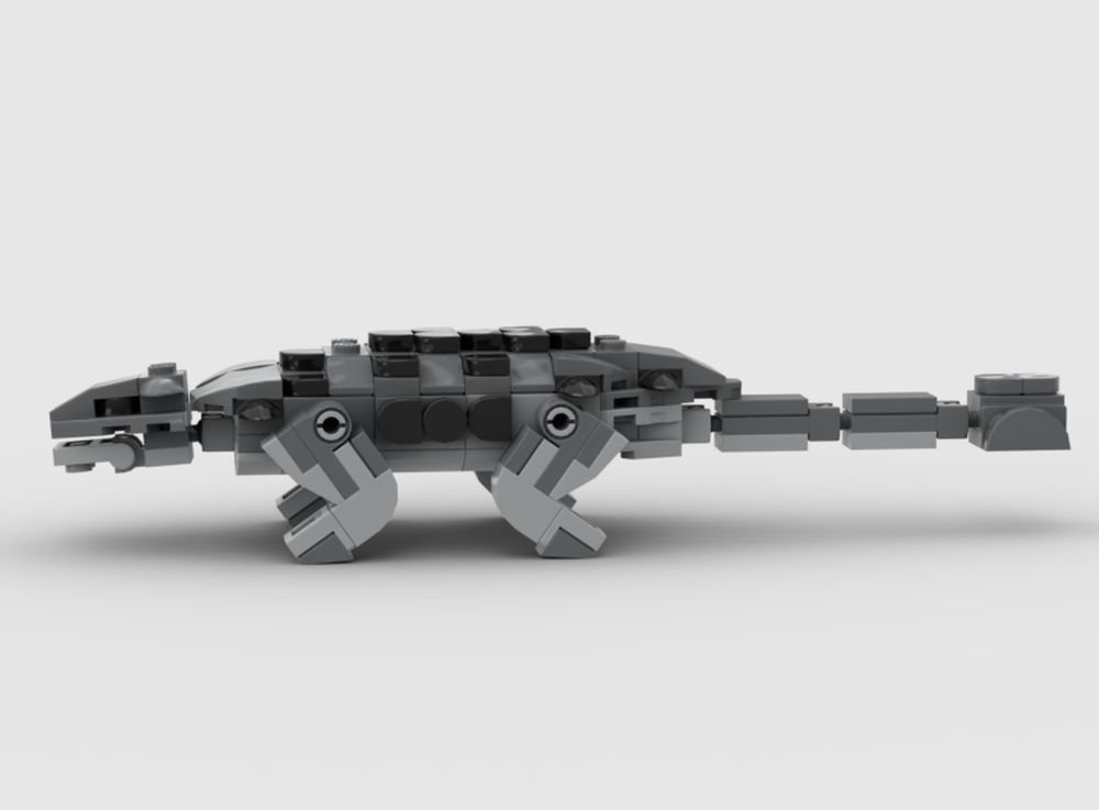 LEGO MOC-223298 ankylosaur by clami.d3710 | Rebrickable - Build with LEGO