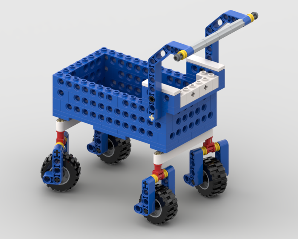 LEGO MOC supermarket cart by lazzariya | Rebrickable - Build with LEGO