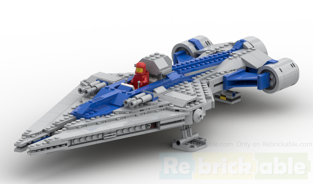 LEGO MOC Galaxy Cruiser by GentleEarwig | Rebrickable - Build with LEGO