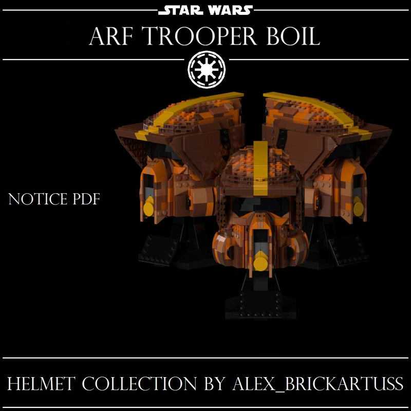 LEGO MOC Helmet Arf Trooper Boil by Alex_BricKartuss | Rebrickable ...