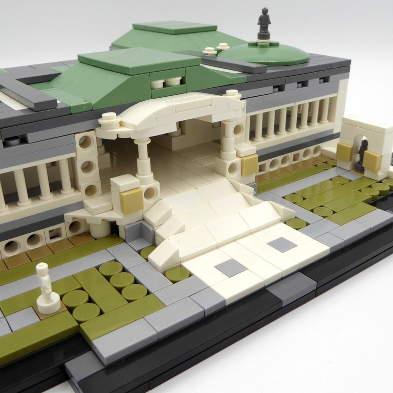 LEGO MOC Memorial Hall – Alternate Build for 21030 (Capitol) by Moriban ...