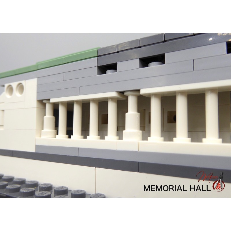 Lego Moc Memorial Hall Alternate Build For 21030 Capitol By Moriban