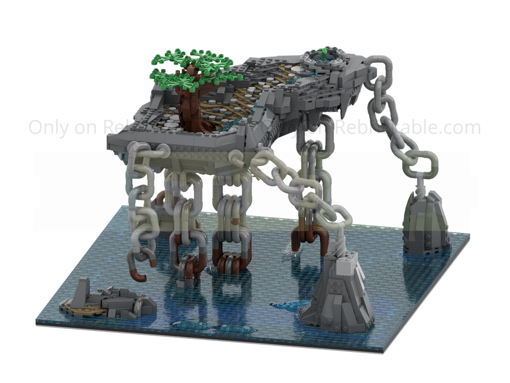 LEGO MOC Anchored Isle by ZTBricks | Rebrickable - Build with LEGO