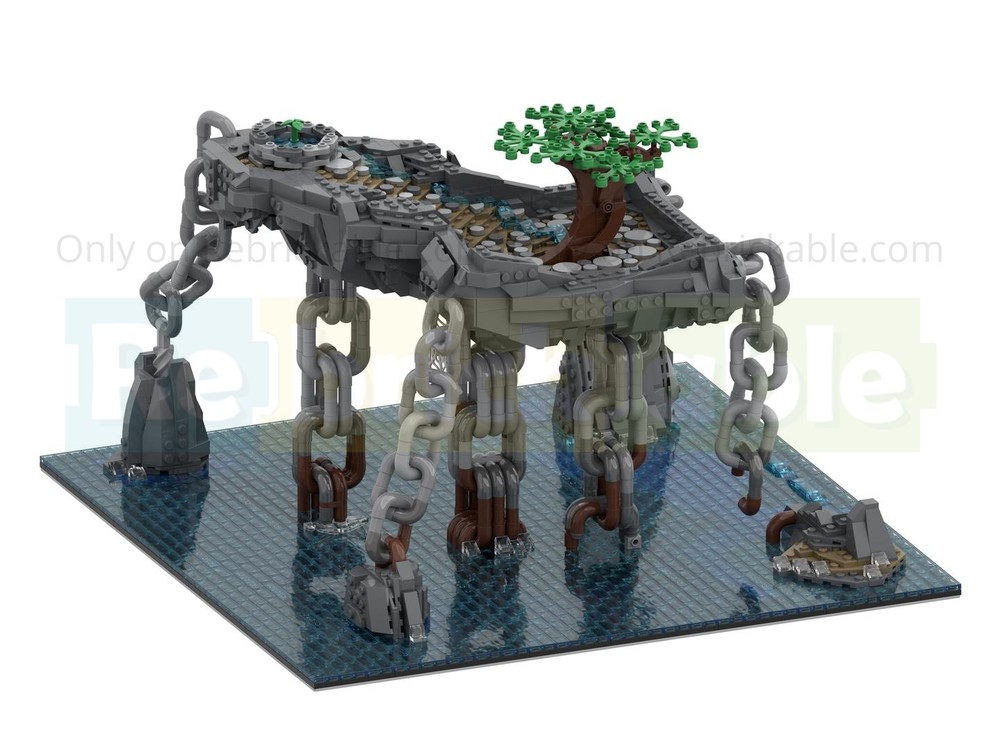 LEGO MOC Anchored Isle by ZTBricks | Rebrickable - Build with LEGO