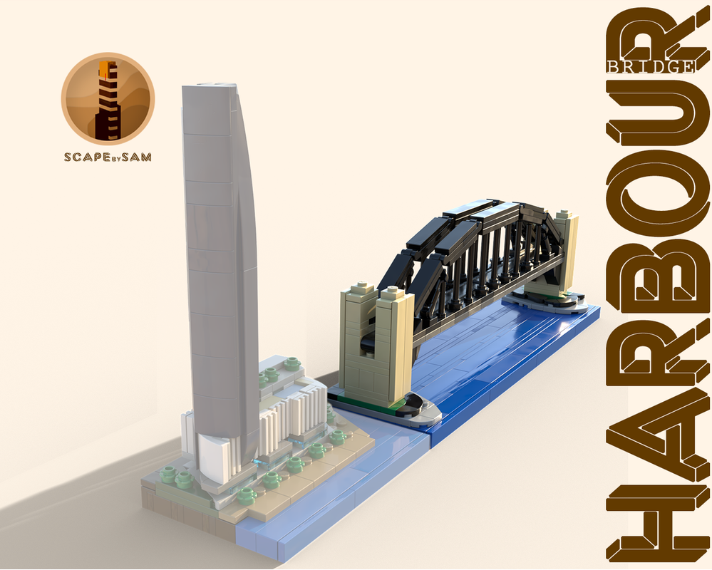 LEGO MOC Sydney Harbour Bridge - An Architectural Piece by Scapebysam ...