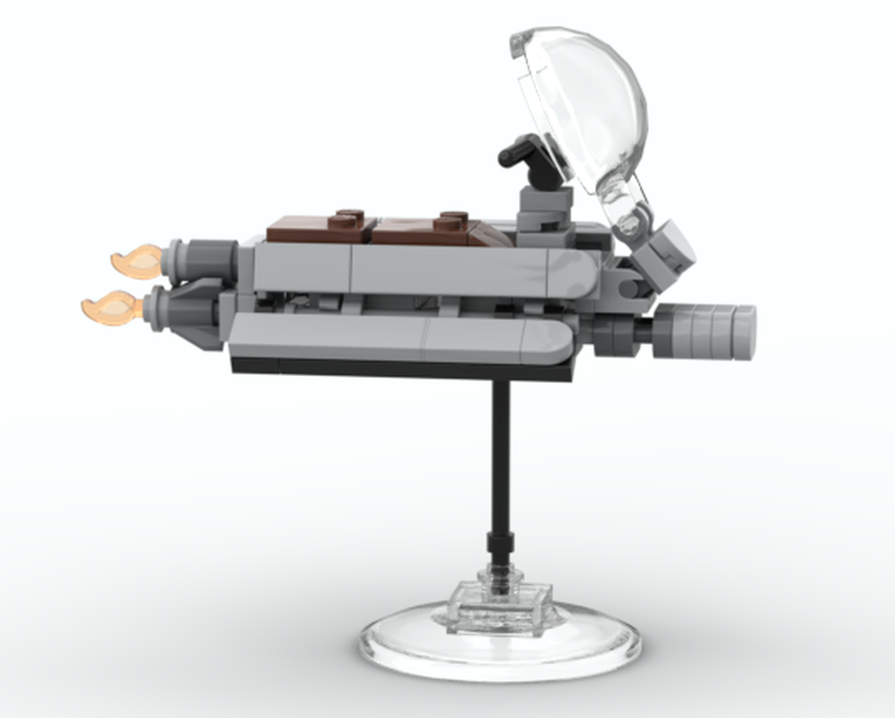 LEGO MOC Avengers Hawkeye 's Custom Cross Technologies Sky Cycle ...