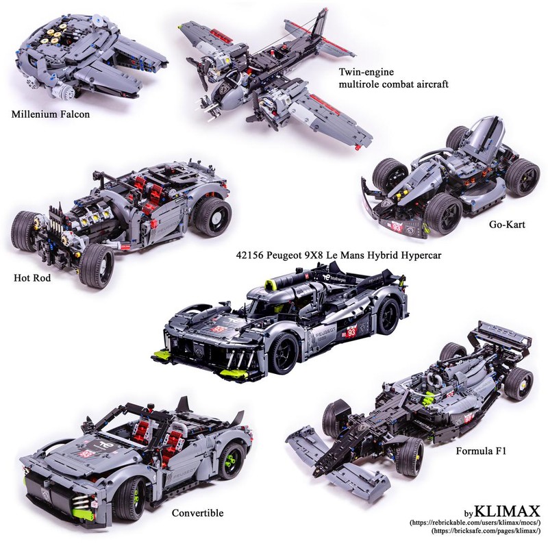 LEGO MOC-223343 All in One pack of 42156 c-models by klimax ...