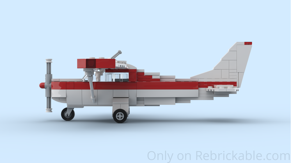 LEGO MOC-223351 Cessna 175A Skylark by Skyhawk-1 | Rebrickable - Build ...